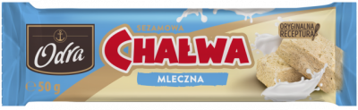 ODRA Chalwa sezamowa mleczna 50g - Milk halva - Piknik Express - Polski ...