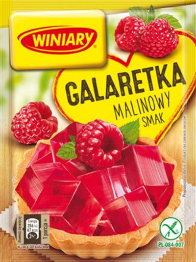 WINIARY Galaretka malinowa 71g - Raspberry jelly - Piknik Express ...