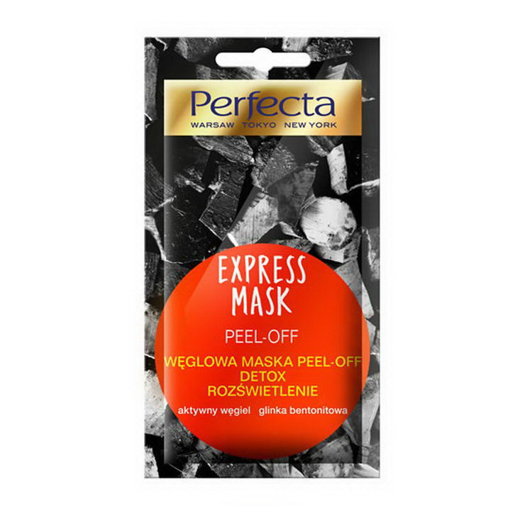 PERFECTA Beauty Maseczka Weglowa peel-off 8ml - Charcoal Peel-Off Mask ...