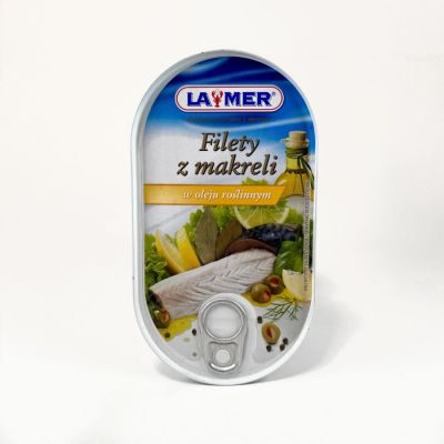 LAMER Filety z makreli w oleju 170g - Mackerel fillets in oil - Piknik ...
