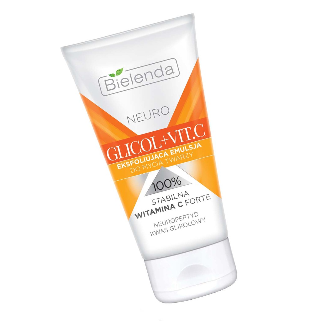 BIELENDA Neuro Glycol + VIT.C Emulsja eksfoliująca do mycia twarzy 50ml ...