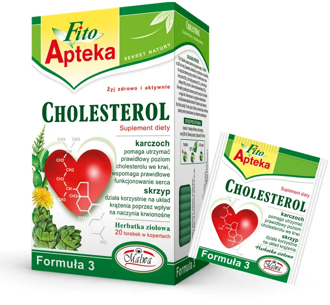 Fito Apteka Herbata ziolowa Cholesterol 40g / Cholesterol herbal tea ...