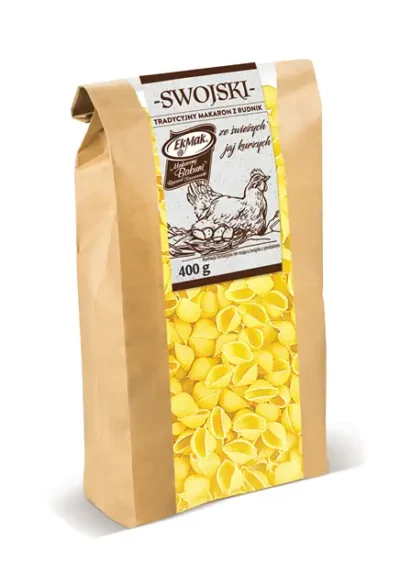 Makaron Swojski #413 muszelka 400g / Country style pasta - Piknik ...
